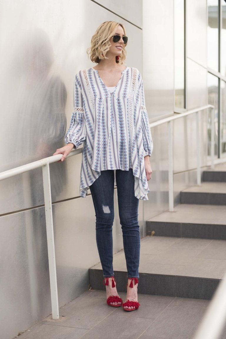 Breezy Tunic Top - Straight A Style