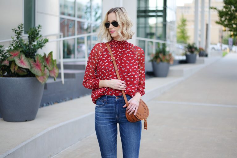 Finding Your Shade of Red + Link Up - Straight A Style