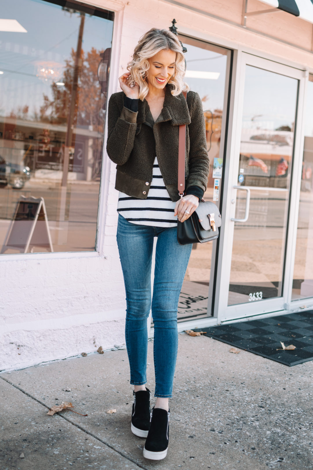 EVEREVE Try On and Sherpa Jacket - Straight A Style