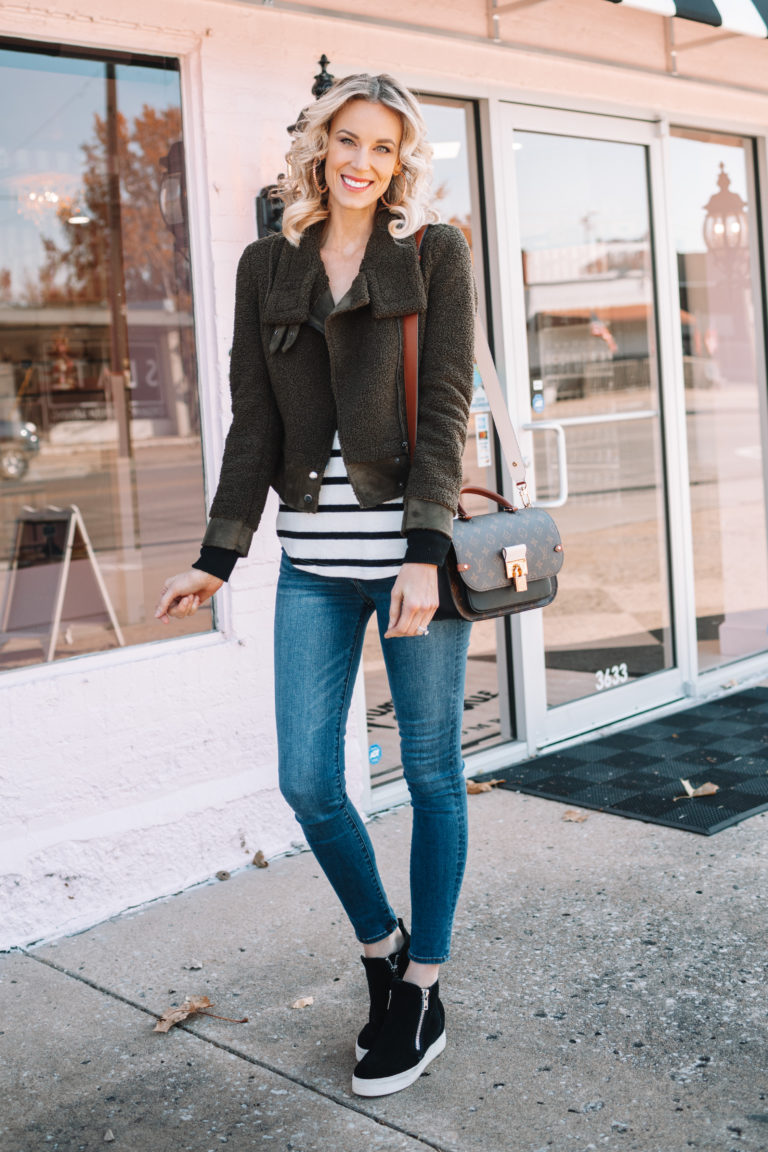 EVEREVE Try On and Sherpa Jacket - Straight A Style