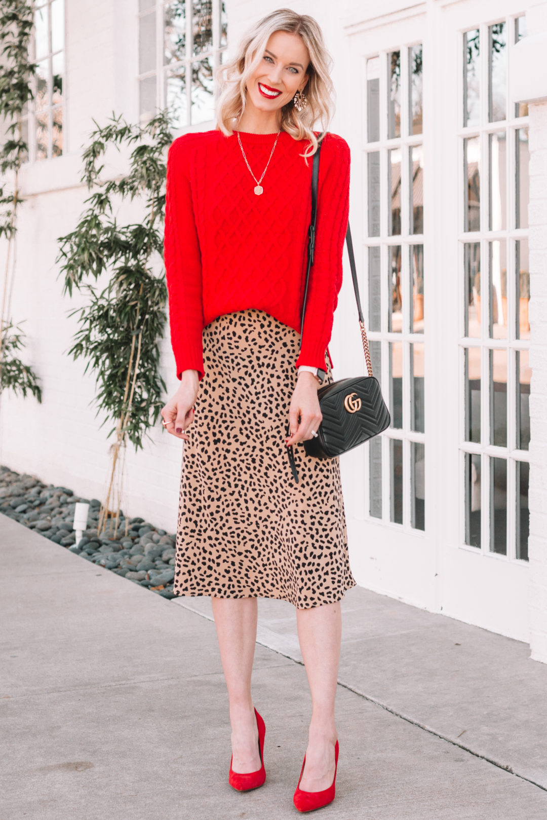 How to Wear a Red Sweater - 3 Outfit Ideas - Straight A Style