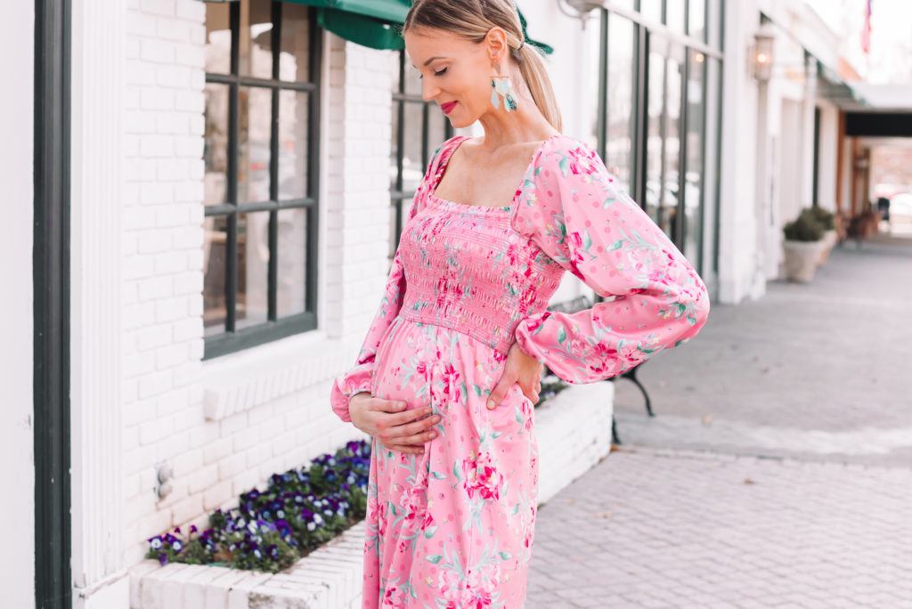 Pink Floral Dress - Straight A Style