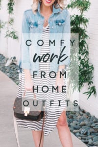 Comfy Work From Home Outfit Ideas - Straight A Style