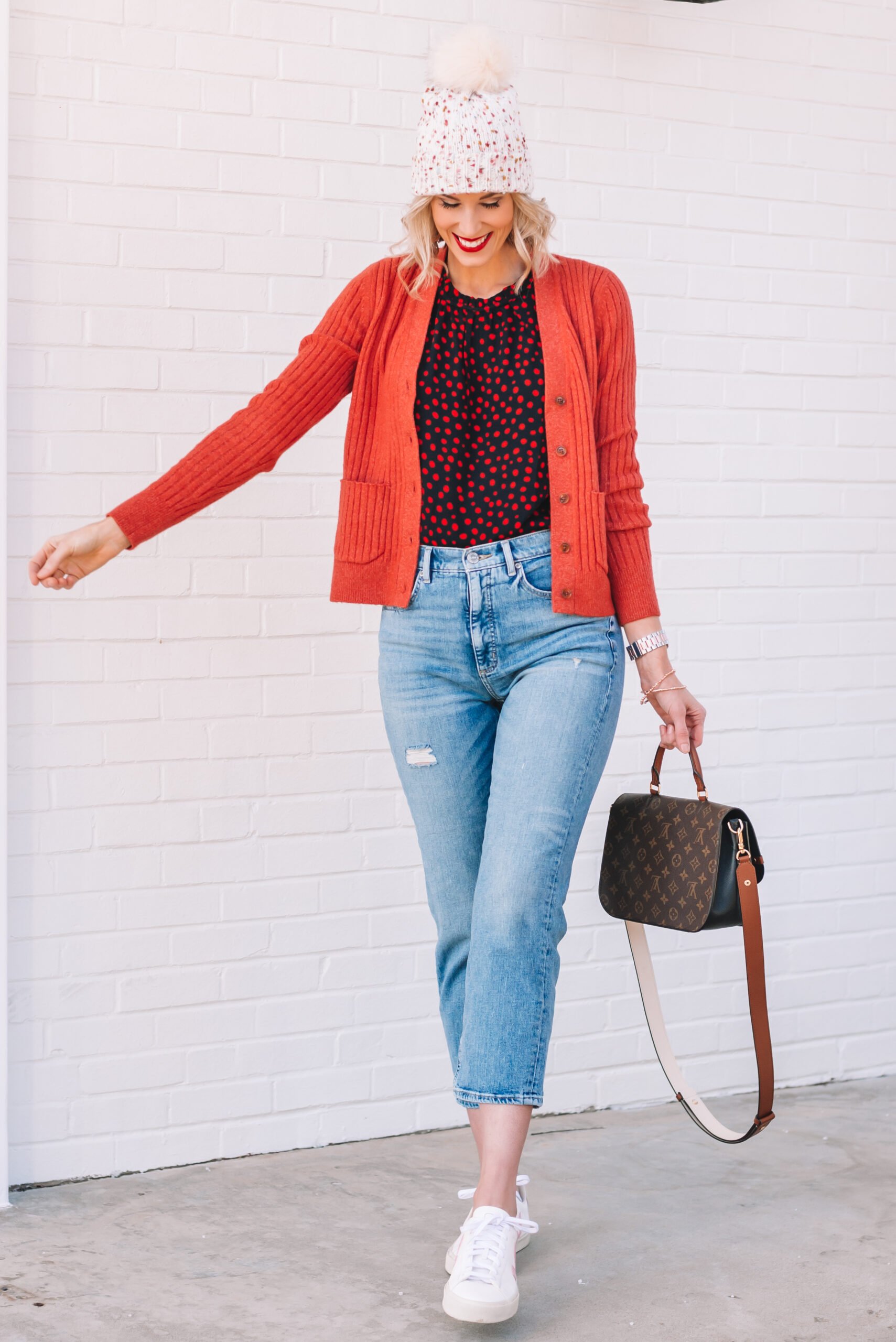 How to Style A Cropped Cardigan - Straight A Style