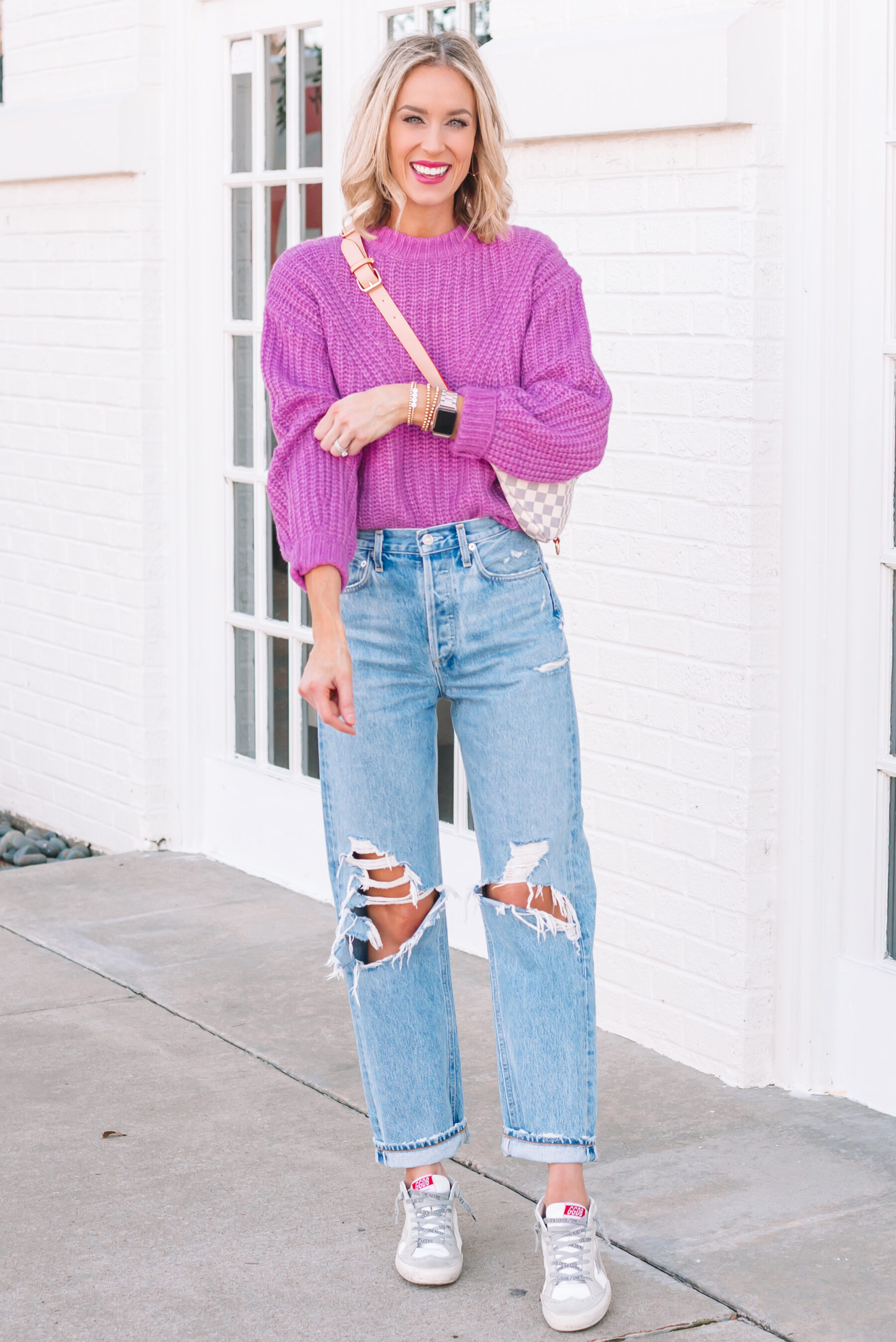 Target Sweater Try On - Straight A Style