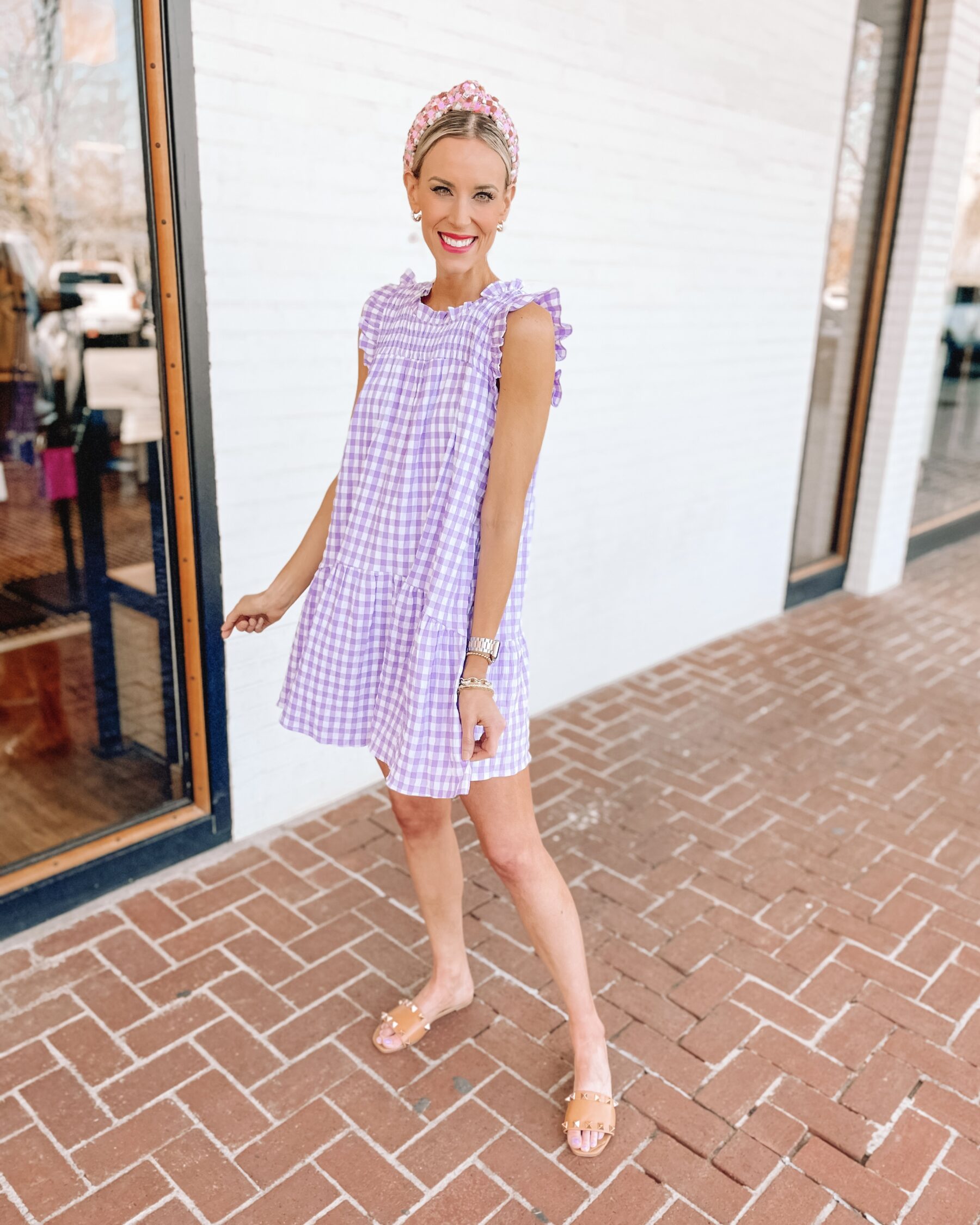 Gingham Dresses for Easter - Straight A Style