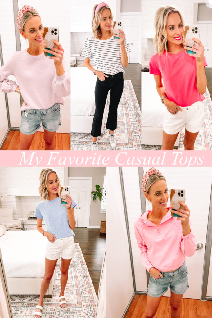 My Favorite Casual Tops - Straight A Style