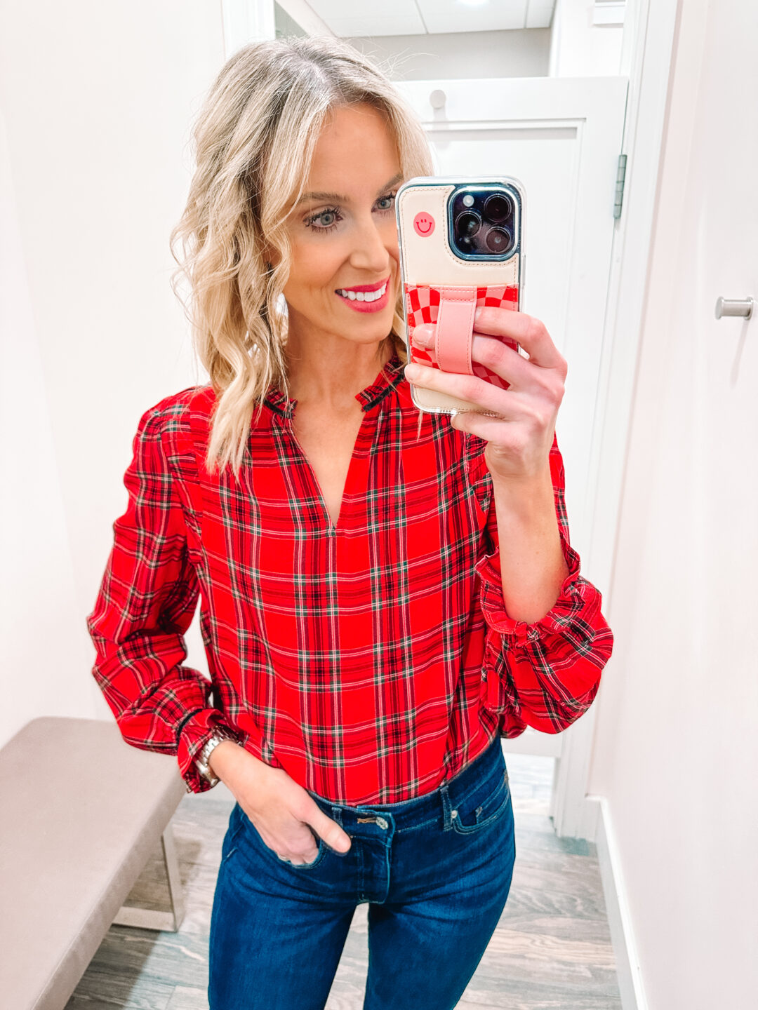 HUGE LOFT Holiday Outfit Idea Try On - Straight A Style