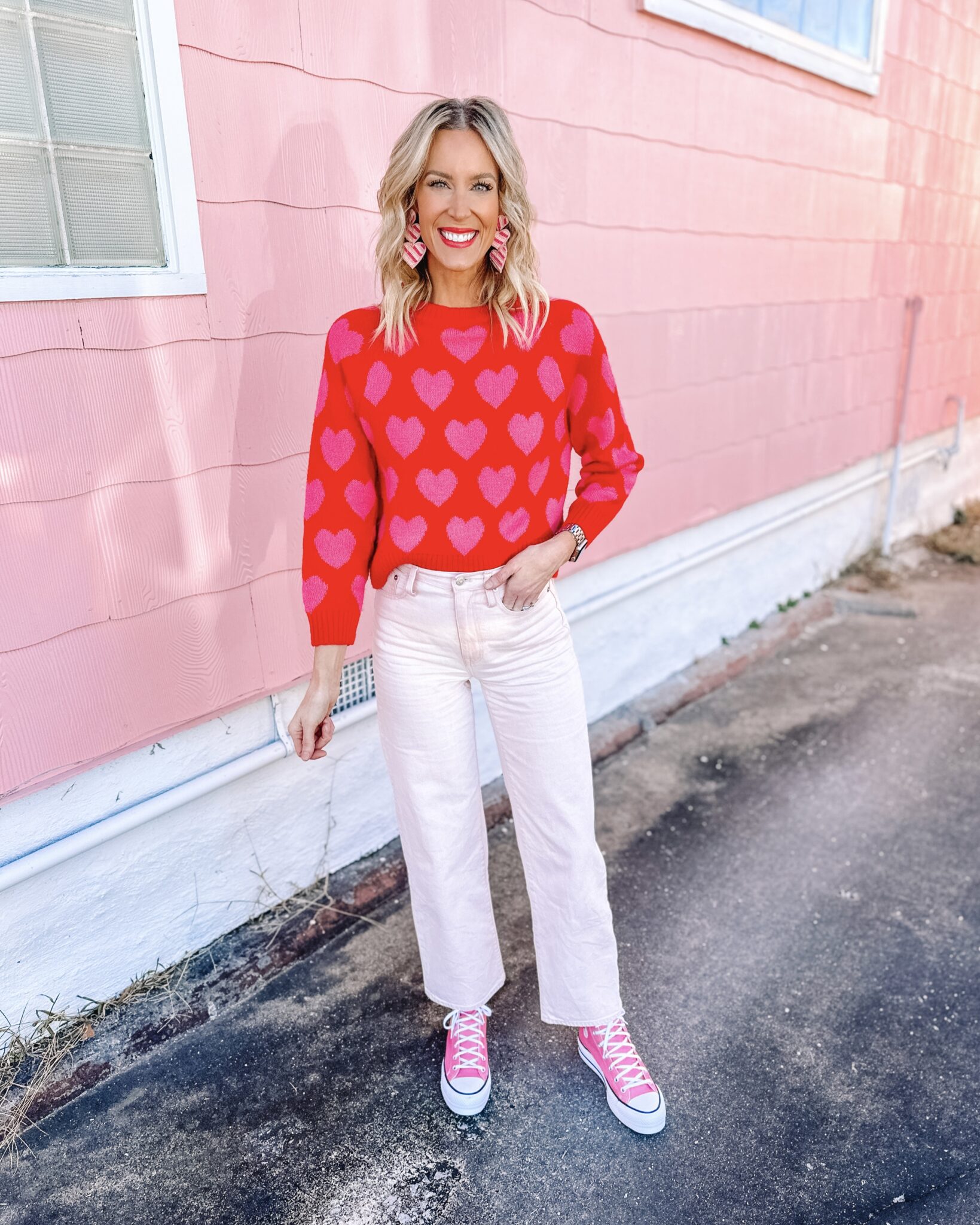 Old Navy Matching Valentine's Day Outfits - Straight A Style