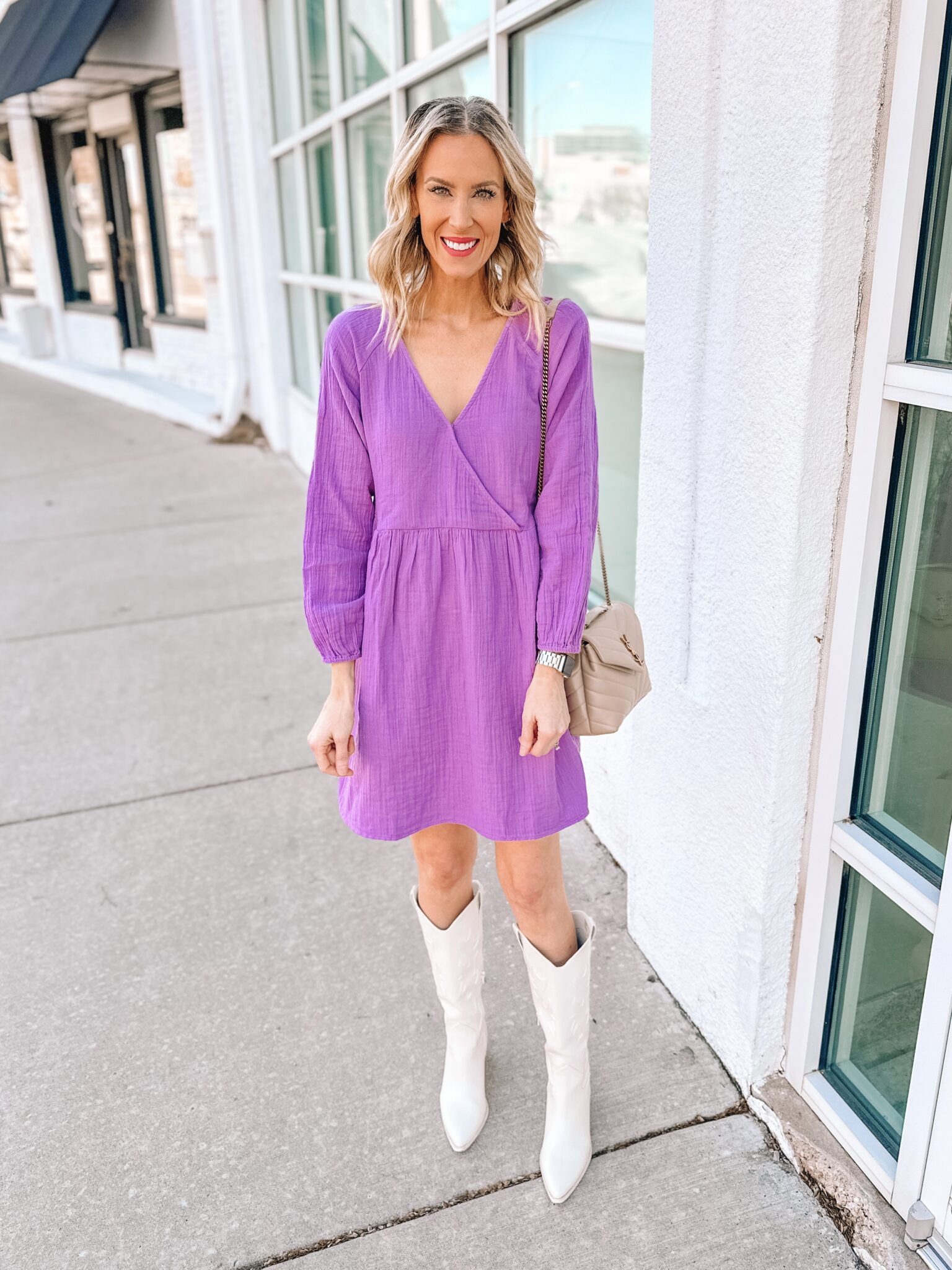 $19 Walmart Wrap Dress - Straight A Style