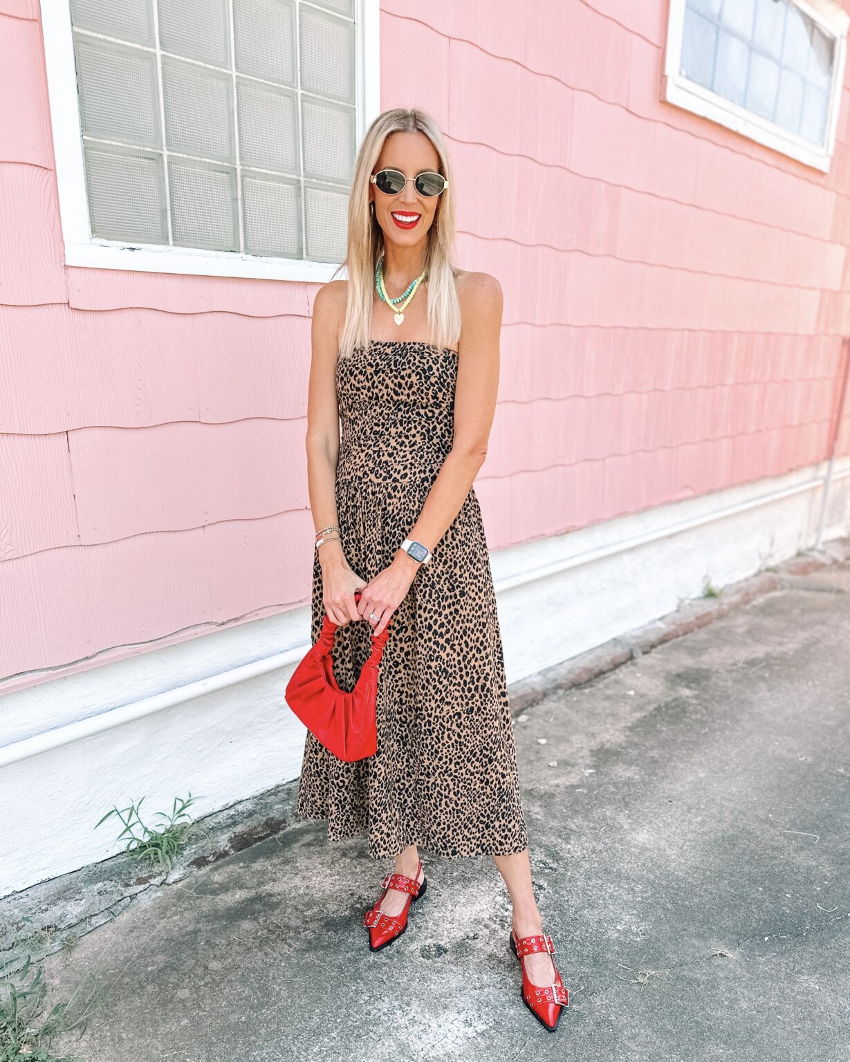 Target Leopard Dress - Straight A Style