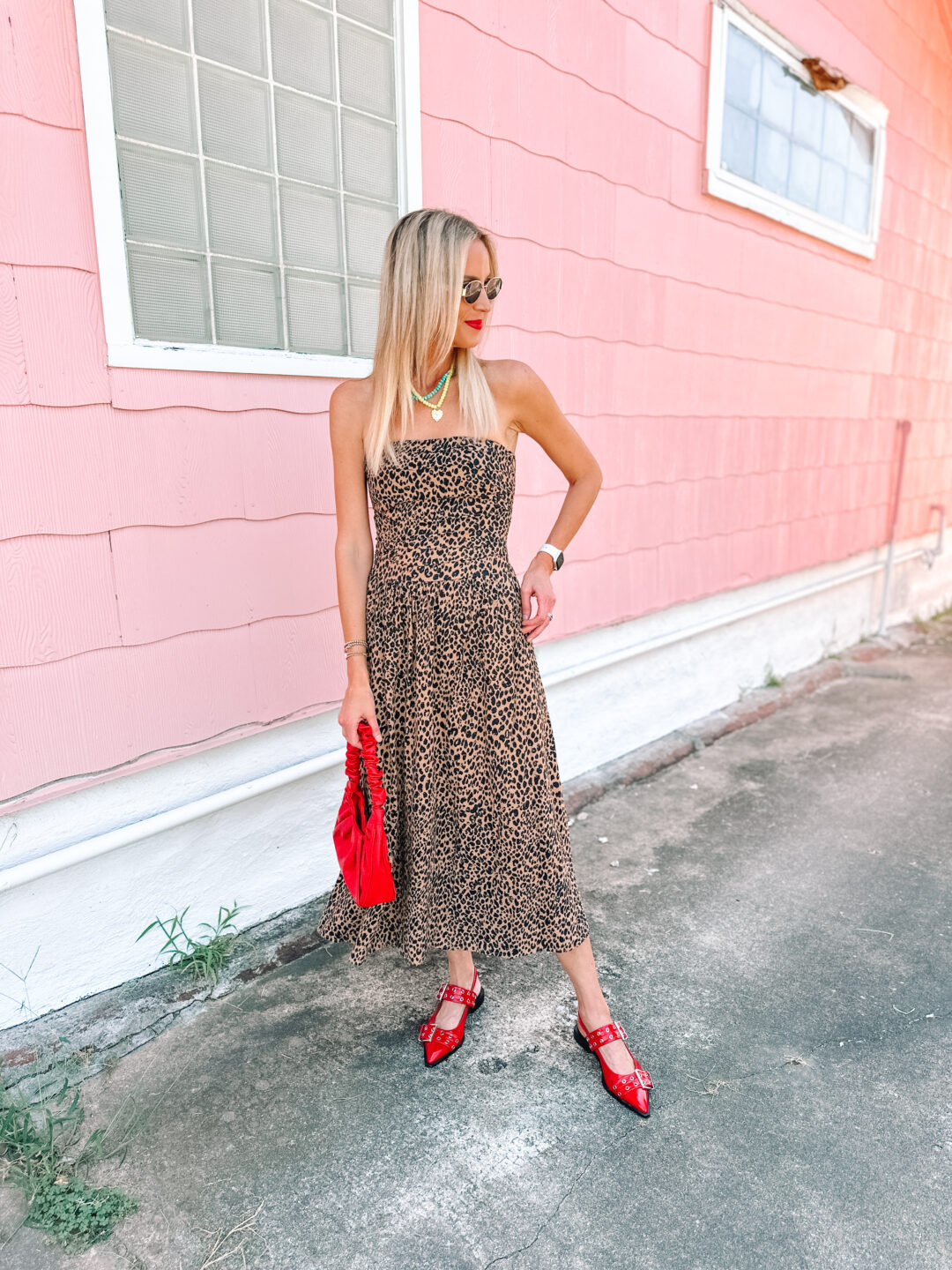 Target Leopard Dress - Straight A Style